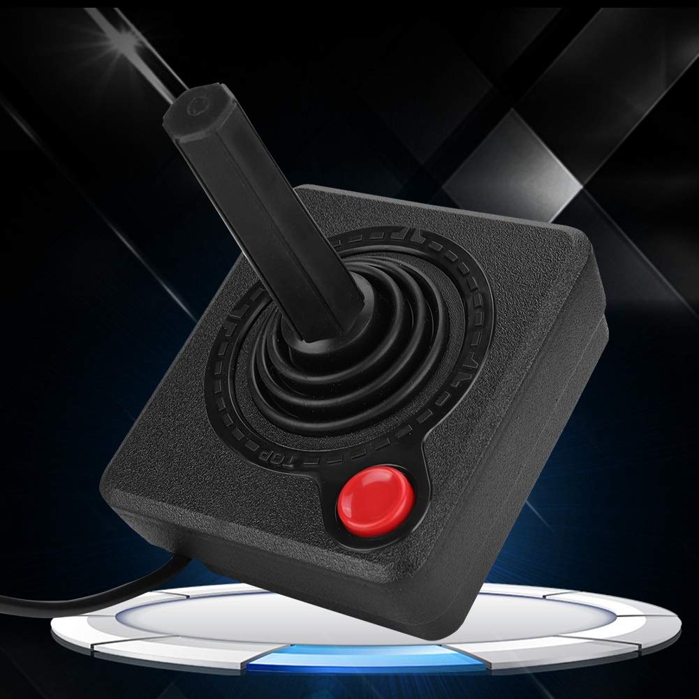 Samfox Game Joystick Joystick Controller Retro Classic 3D Analog Controller Gamepad Joystick Console System Joystick Controller for Atari 2600