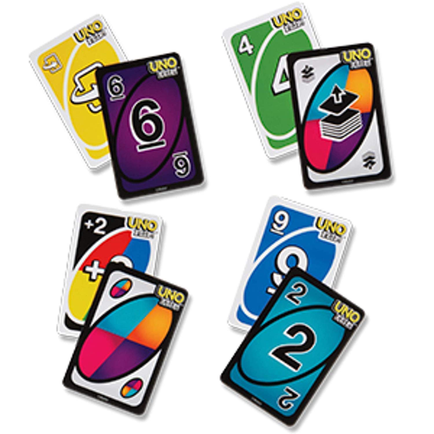 Mattel Uno Original and Uno Flip Card Games, Combo Pack of 2