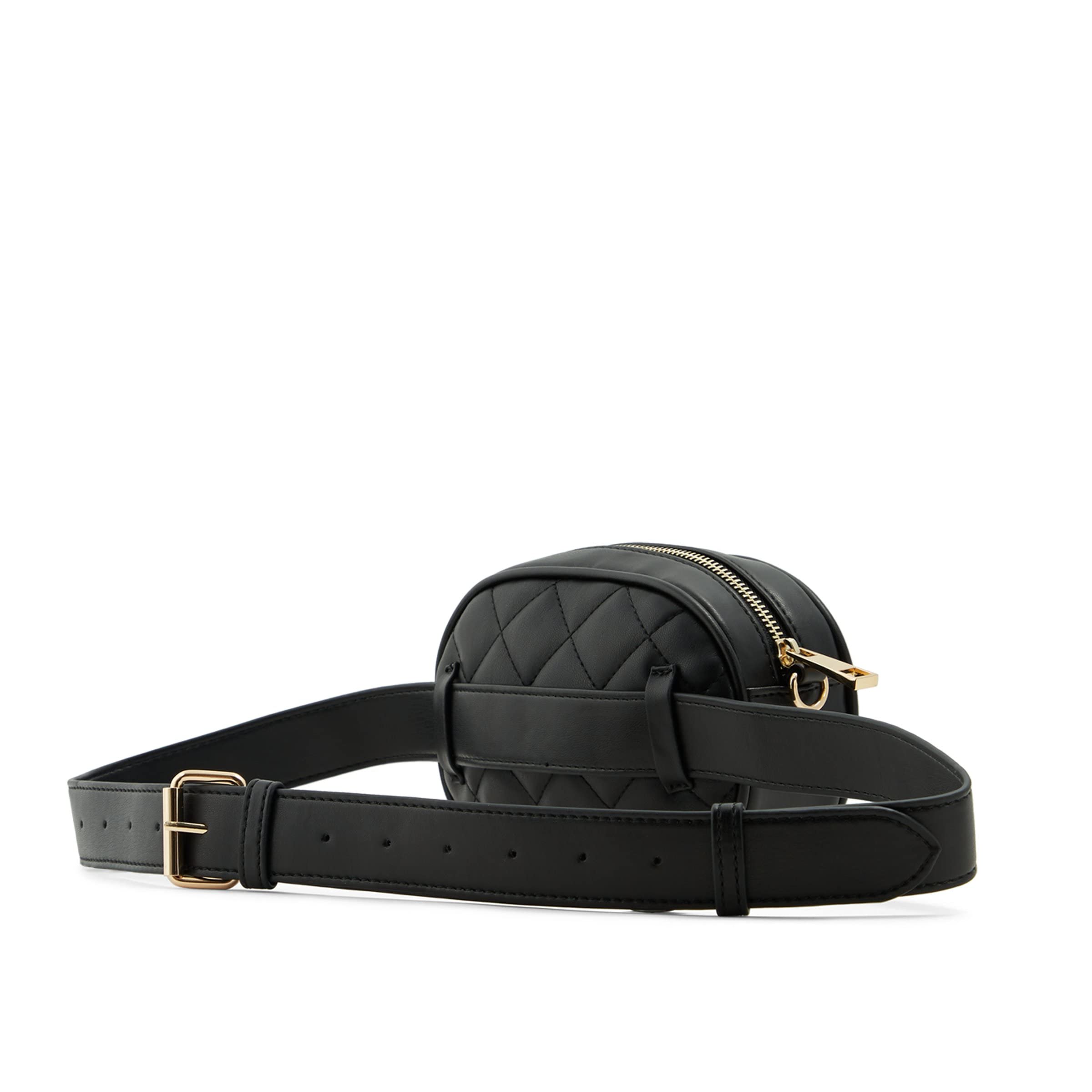 ALDO Women's Pounce Belt Bag, Black/White