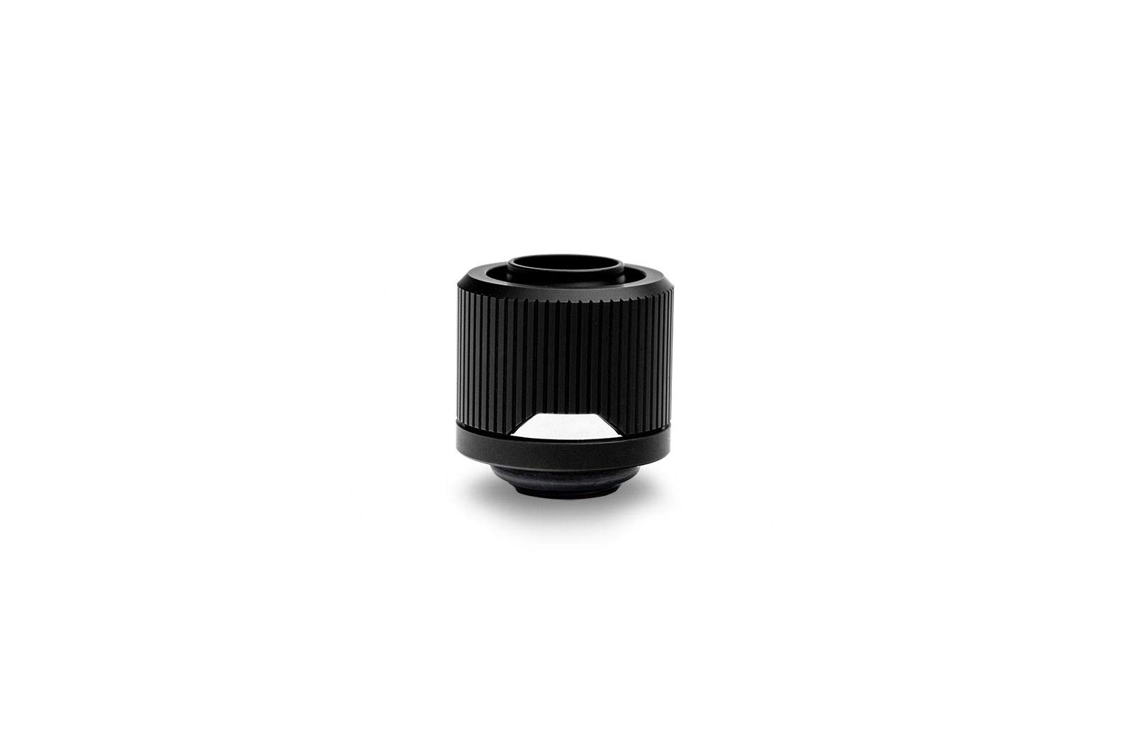 EKWB EK-Quantum Torque STC-12/16 Compression Fitting for Soft Tubing, 12/16mm (7/16" ID, 5/8" OD), Black