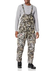 sitka men's insulated fanatic bib, optifade elevated ii, x-large