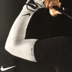 Nike New Solar Sleeve with DRI-FIT Technology White Mens Small/Medium