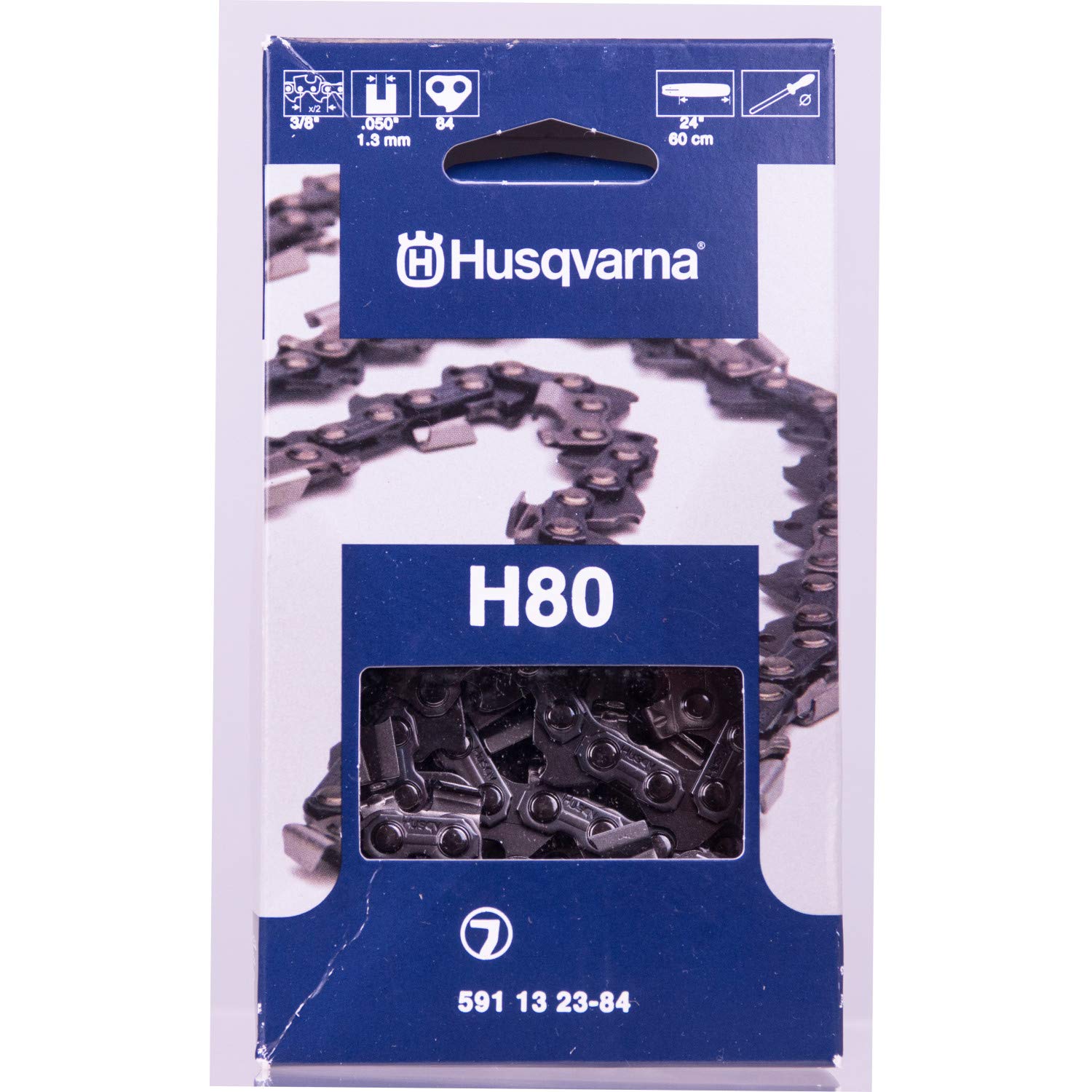 Husqvarna H80-84 Chains, Orange/Gray