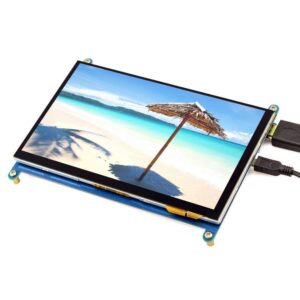 Padarsey HDMI TFT LCD Display Monitor 7 Inch 1024X600 HD Screen with Touch Function for Raspberry Pi B+/2B Raspberry Pi 3B