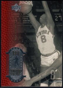 1999-00 (2000) upper deck legends basketball #14 walt bellamy new york knicks official ud nba trading card