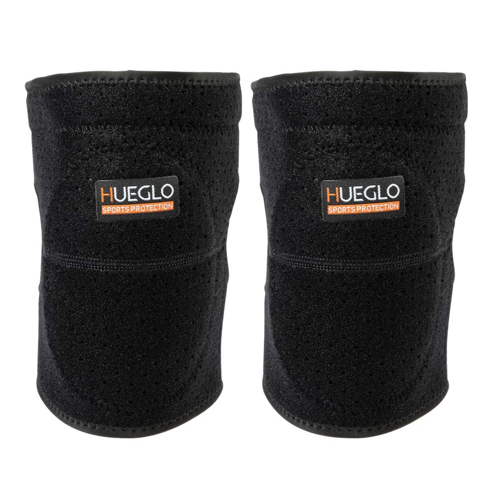 HUEGLO Protective Knee Pads for Dancers,Volleyball Knee Pad for Girls,Soft Sponge Knee Pads for Avoid Floor Burns & Bruising,1Pair,Medium