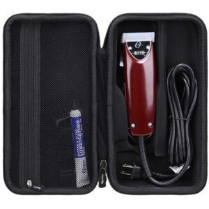 aproca hard carry travel case compatible with oster fast feed adjustable pivot motor clipper