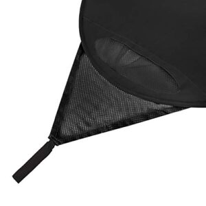 Universal Stroller Sunshade Canopy with Mosquito Net Insect Shield Netting Anti-UV Baby Stroller Sun Visor Infant Carriage Trolley Parasols Canopy Cover for Prams Stroller Car Seat Buggy Pushchair