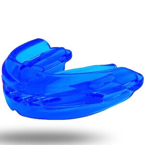 mouth guard sports youth adult, mouthguard for braces sparring mouth guard,double braces, premium quality no boiling required, football, taekwondo, jujitsu and karate.