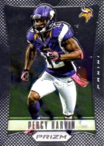 2012 panini prizm #109 percy harvin vikings nfl football card nm-mt