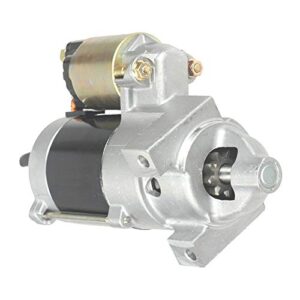 rareelectrical new 9t starter compatible with toro loader dingo 222 322 tx-420 tractor 550 266-h 12-098-03