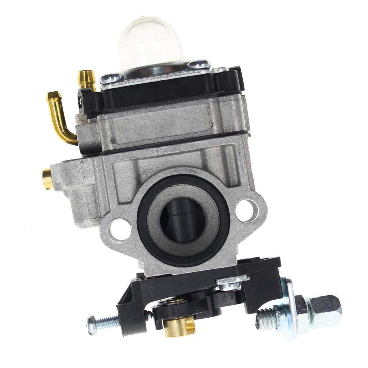 AUTOKAY Carburetor with Blower Fuel Line Kit for Poulanpro 26-36CC PR46BT 967086901 Poulan Pro