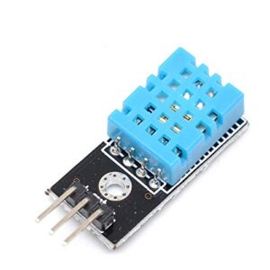 5pcs DHT11 Temperature and Humidity Sensor Module for Arduino MEGA 2560 AVR PIC Raspberry Pi 2 3 4B (Black)