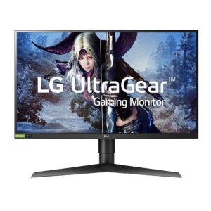 LG UltraGear QHD 27-Inch Gaming Monitor 27GL850-B, Nano IPS 1ms (GtG) with HDR 10 Compatibility and NVIDIA G-SYNC, 144Hz, Black