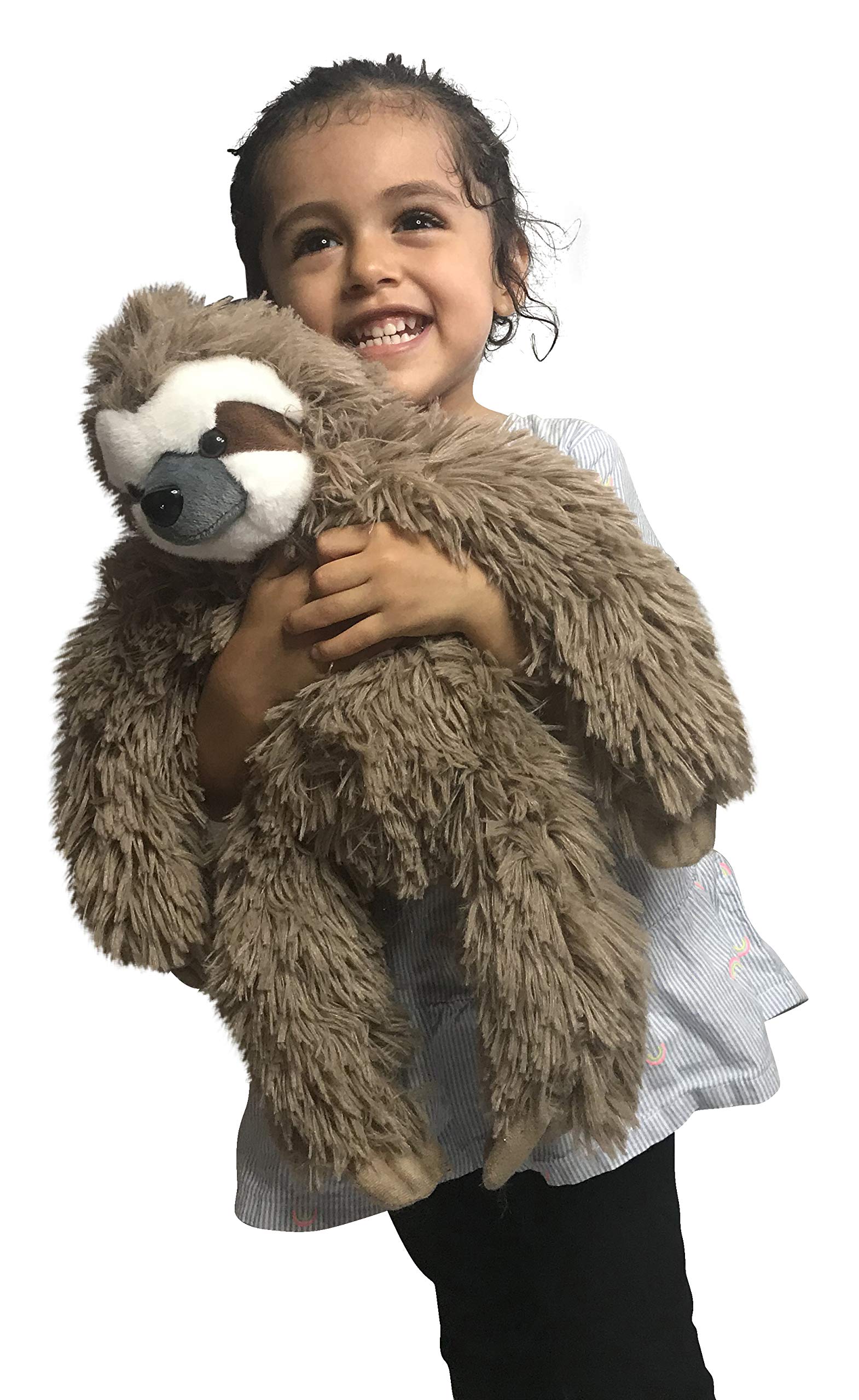 Grifil Zero Three Toed Sloth Stuffed Animal Plush Toy