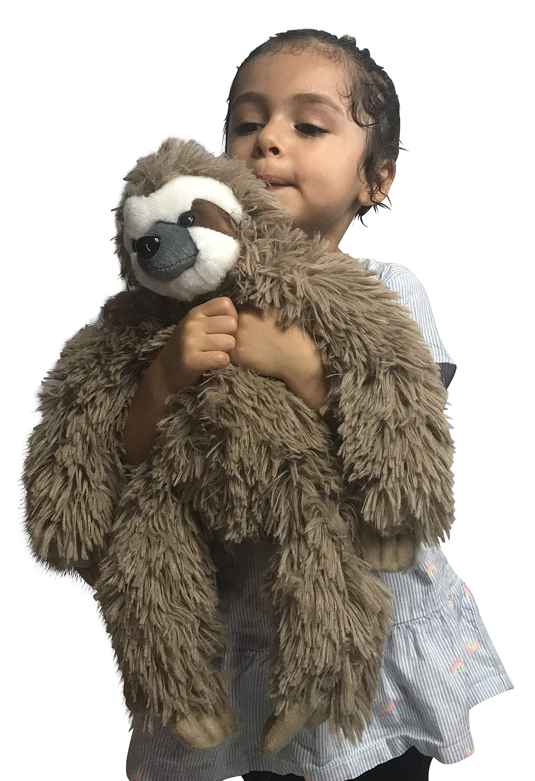 Grifil Zero Three Toed Sloth Stuffed Animal Plush Toy