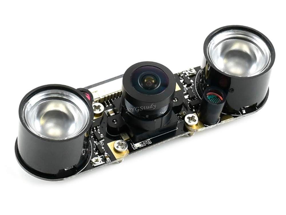 XYGStudy IMX219-160IR Camera Module Infrared Night Vision 8 Megapixels 3280 × 2464 Sensor IMX219 160 Degree Supports Raspberry Pi 5 4 Jetson Nano Developer Kit Suits AI Computer Project