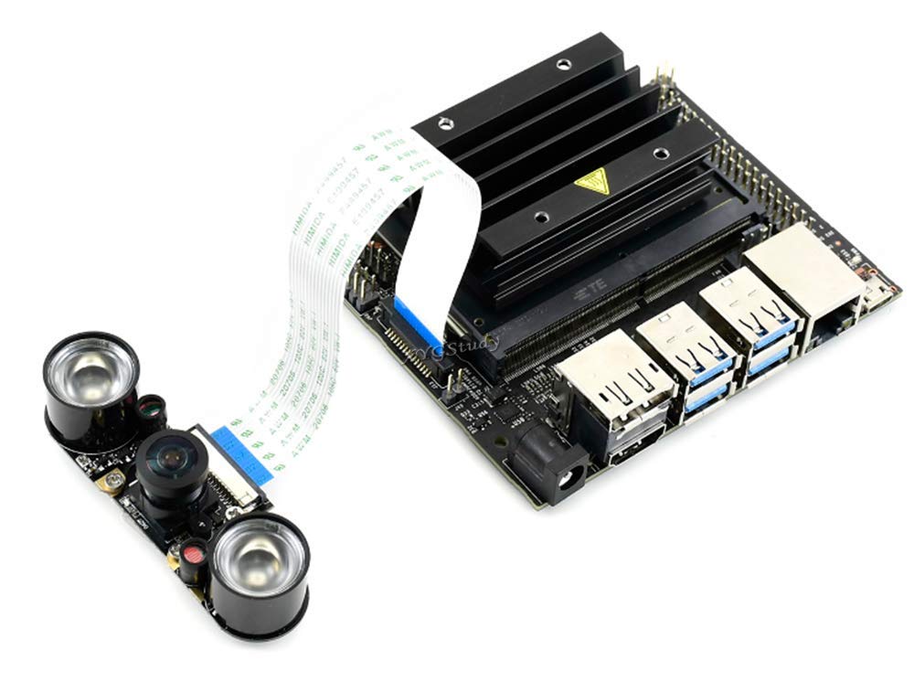 XYGStudy IMX219-160IR Camera Module Infrared Night Vision 8 Megapixels 3280 × 2464 Sensor IMX219 160 Degree Supports Raspberry Pi 5 4 Jetson Nano Developer Kit Suits AI Computer Project