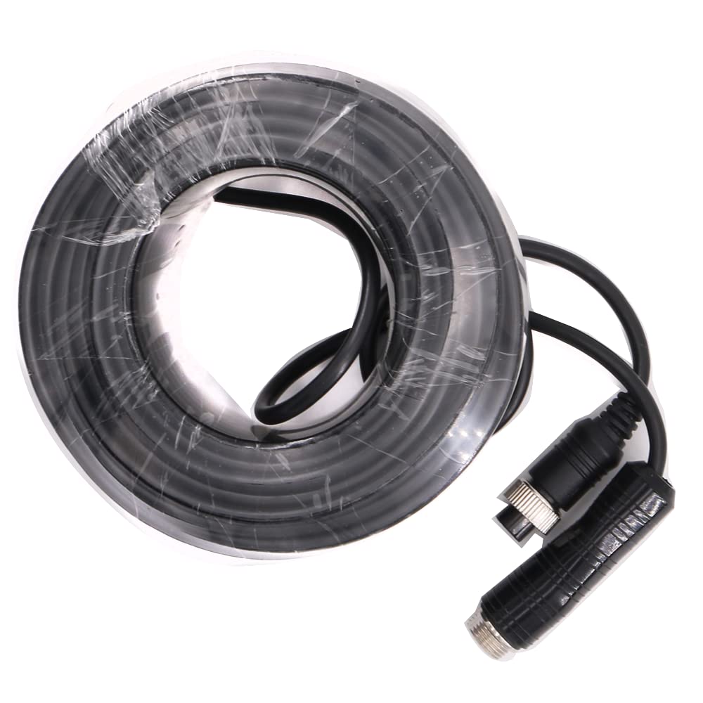 JOINLGO 4 Pin Aviation Cable for Car Camera System (20m 66ft)