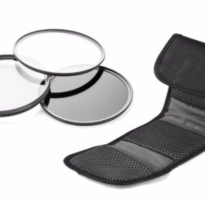 Alpha a6500 High Grade Multi-Coated, Multi-Threaded, 3 Piece Lens Filter Kit (55mm)