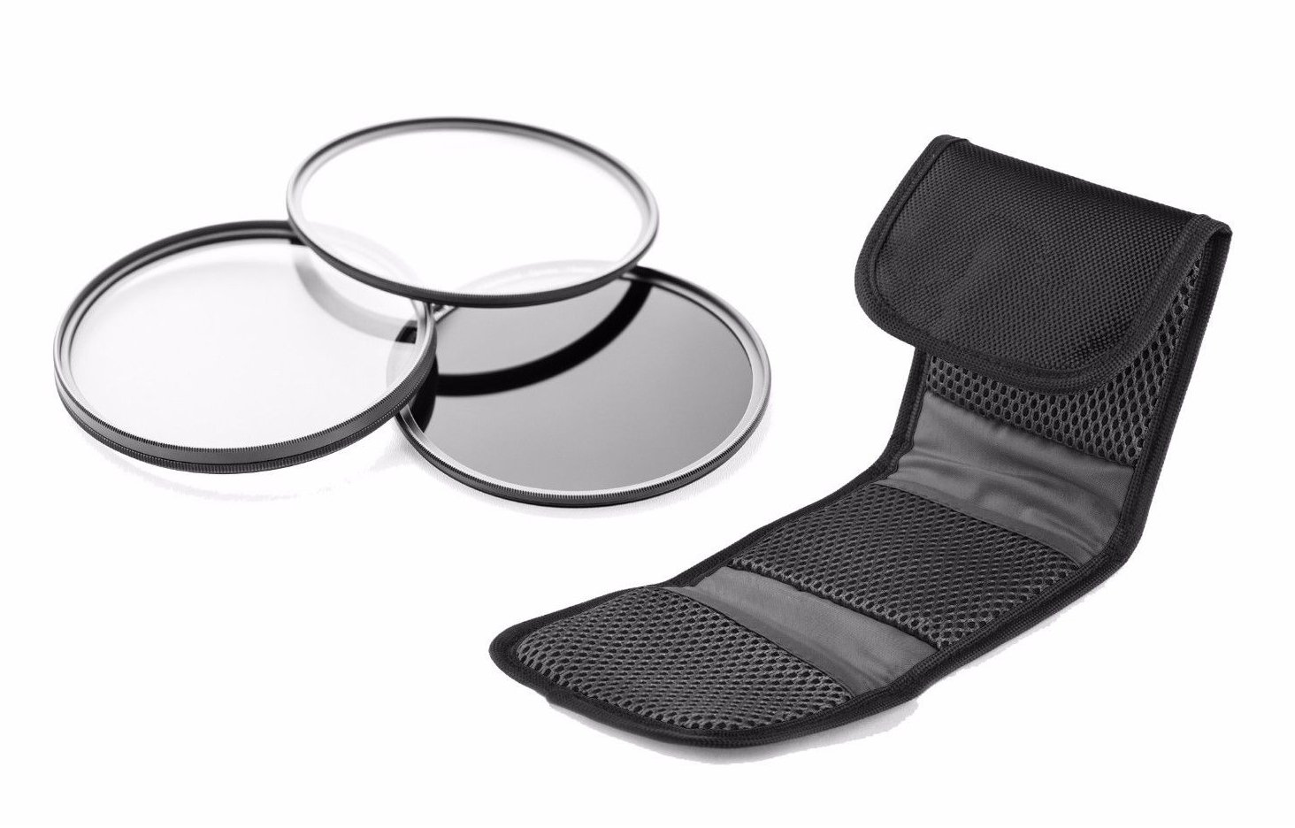 Alpha a6500 High Grade Multi-Coated, Multi-Threaded, 3 Piece Lens Filter Kit (55mm)