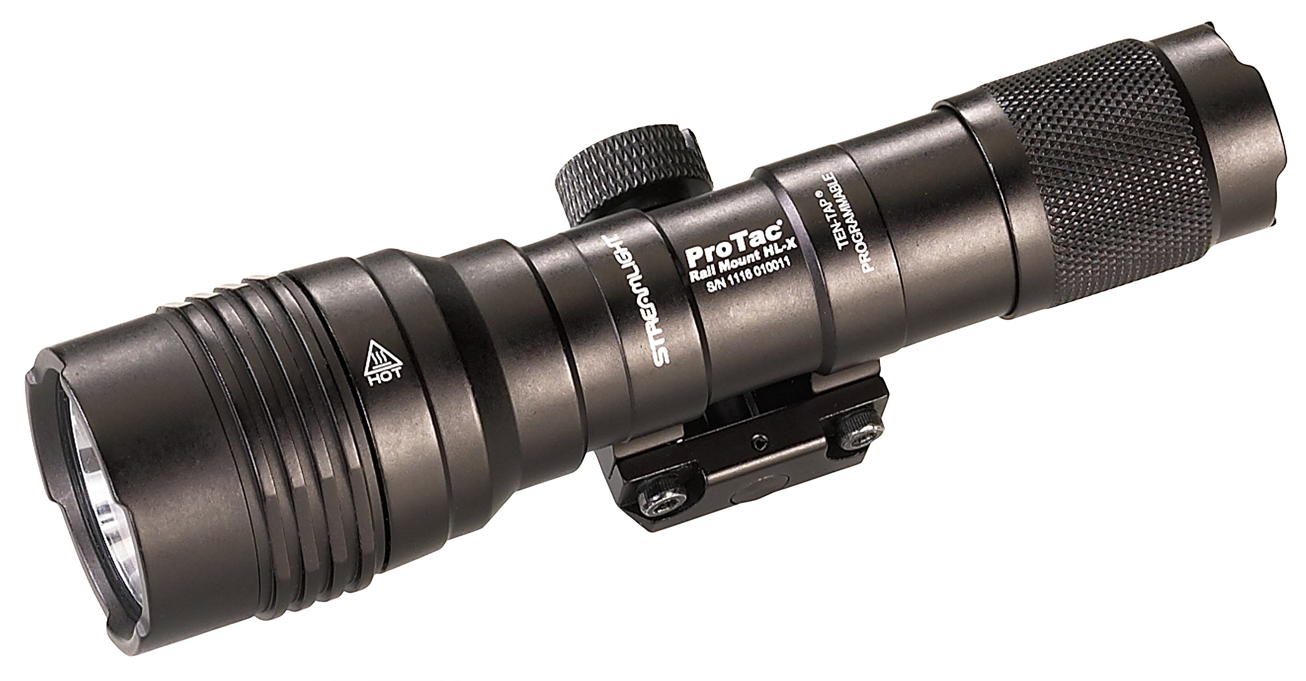 Streamlight 88071 ProTac Rail Mount HL-X USB 1000-Lumen Rechargeable Multi-Fuel Weapon Light with USB Battery and Cable, Remote Switch, Tail Switch, and Clips, Box, Black