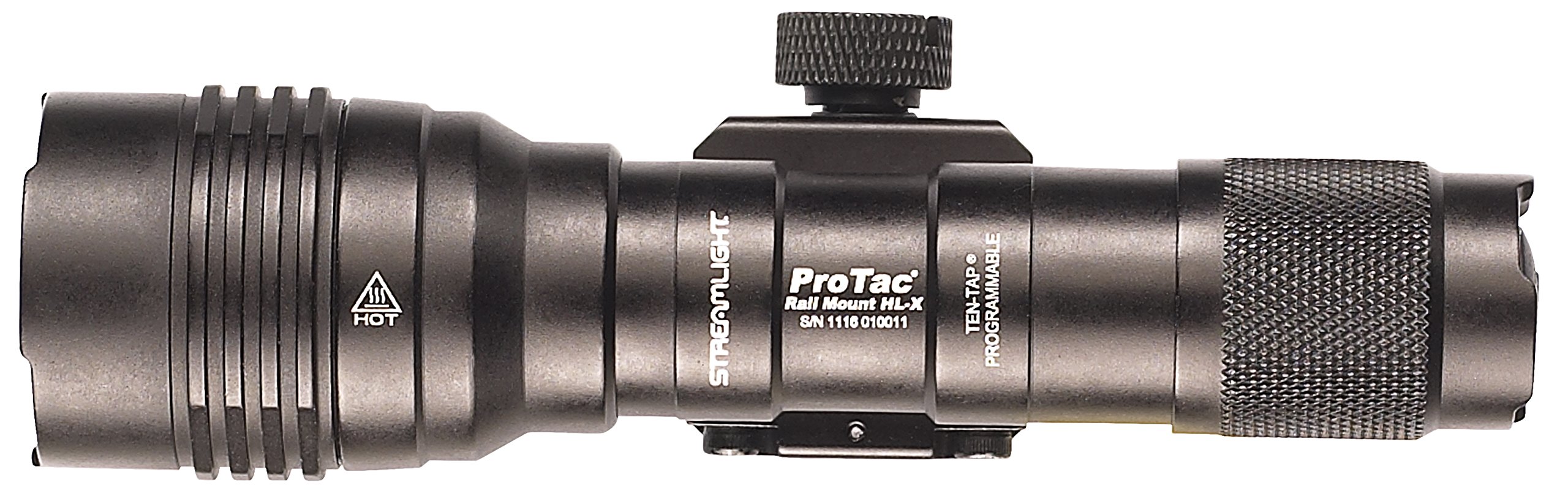 Streamlight 88071 ProTac Rail Mount HL-X USB 1000-Lumen Rechargeable Multi-Fuel Weapon Light with USB Battery and Cable, Remote Switch, Tail Switch, and Clips, Box, Black