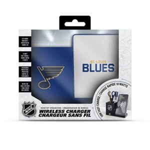 SOAR NHL Wireless Charger and Desktop Organizer, St. Louis Blues