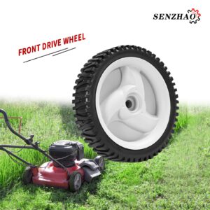 SENZHAO Front Drive Wheels 532403111 194231x427 194231x460 for Craftsman Drive Self Propelled Lawn Mower Set of 2