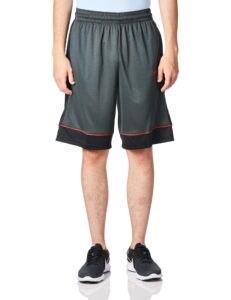 nike shorts fastbreak dark smoke grey/black/white xl