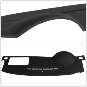 Auto Dynasty Front ABS Molded Dash Board Cover Cap Overlay Compatible with Chevy Tahoe Avalanche Suburban Silverado GMC Yukon XL Sierra 07-14, Matte Black