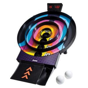 franklin sports whirl ball game - gameroom ball rolling game for kids + adults - indoor , with balls included - roll a ball arcade style bowling game set - in-home family game