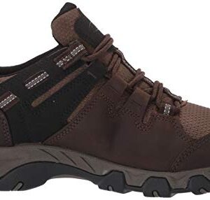 KEEN Men's Steens WP Hiking Shoe, Brown, 9.5