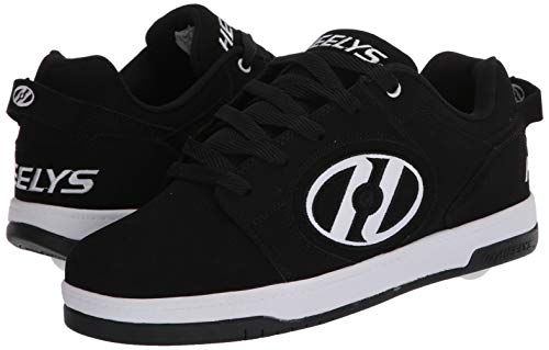 Heelys Men's Voyager Tennis Shoe, Balck/White, 12 M US