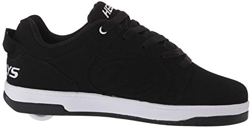 Heelys Men's Voyager Tennis Shoe, Balck/White, 12 M US