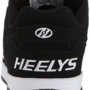 Heelys Men's Voyager Tennis Shoe, Balck/White, 12 M US