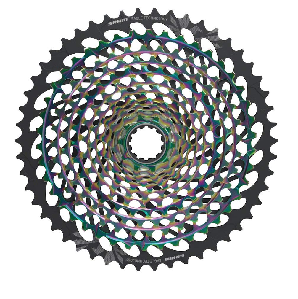 SRAM XX1 Eagle AXS XG-1299 Cassette - 12-Speed, 10-50t, Rainbow, For XD Driver Body