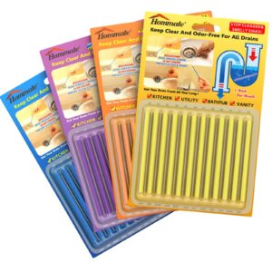 drain sticks drain stix drainstix drain cleaner sticks for drains drain cleaner sticks for clogs remover eliminating smelly odor sink disposable drain stix as seen on tv