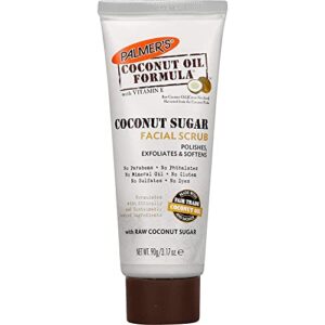 palmers coconut sugar facial scrub 3.17 ounce (2 pack)