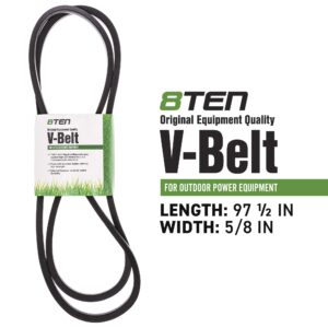 8TEN Deck Belt for AYP Husqvarna 42 inch DB24H42YT LTH1542 YTH 1342 1542 1842 18542 2042 YTKH1542 532174883