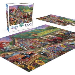 Buffalo Games - Antique Market - 1000 Piece Jigsaw Puzzle