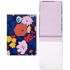 kate spade new york desktop notepad with 200 lined pages, swing flora