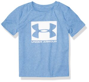 under armour boys' big outdoor short sleeve t-shirt, crewneck, water, ymd