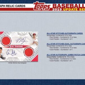 Update Baseball Retail Box (24 Packs/16 Cards: 1 Perennial All Stars Insert) L8