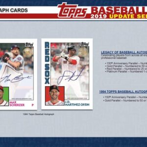 Update Baseball Retail Box (24 Packs/16 Cards: 1 Perennial All Stars Insert) L8