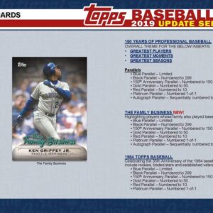 Update Baseball Retail Box (24 Packs/16 Cards: 1 Perennial All Stars Insert) L8