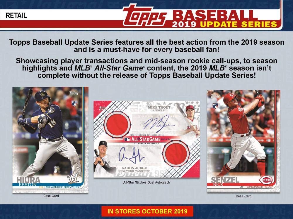 Update Baseball Retail Box (24 Packs/16 Cards: 1 Perennial All Stars Insert) L8