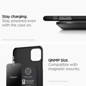 Spigen Thin Fit Designed for Apple iPhone 11 Case (2019) - Black