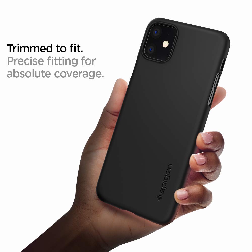 Spigen Thin Fit Designed for Apple iPhone 11 Case (2019) - Black