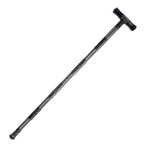 aigear premium walking hiking stick cnc machined outdoor trekking poles color black(g2647)